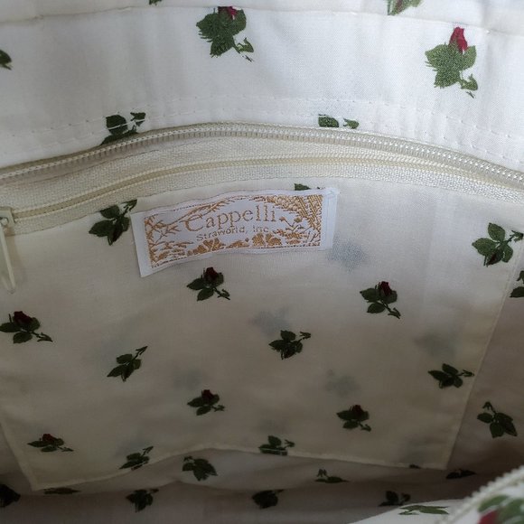 T. Cappelli | Bags | Nwt Cottagecore Embroidered Straw Shoulder Bag ...